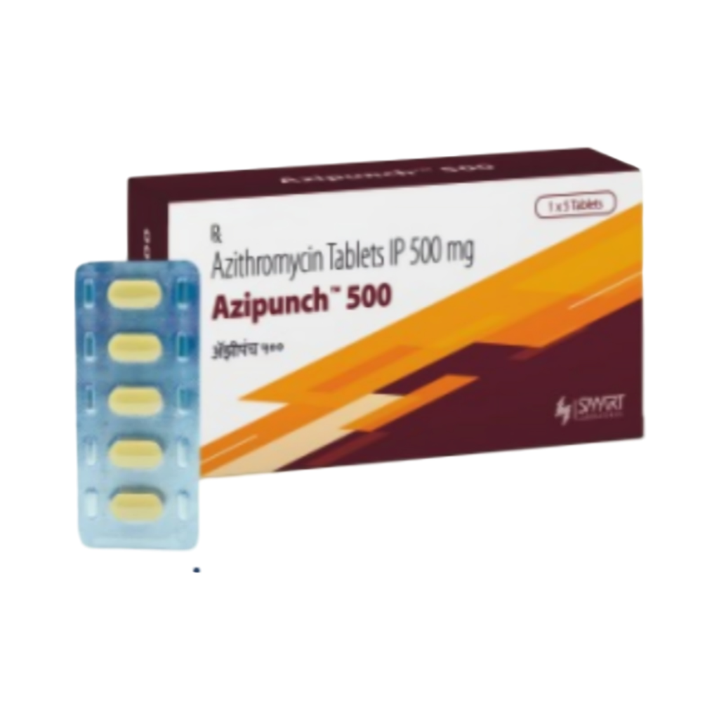 AZIPUNCH 500MG 5'S TABLET by Smart Laboratories | Garg Agency Pharma